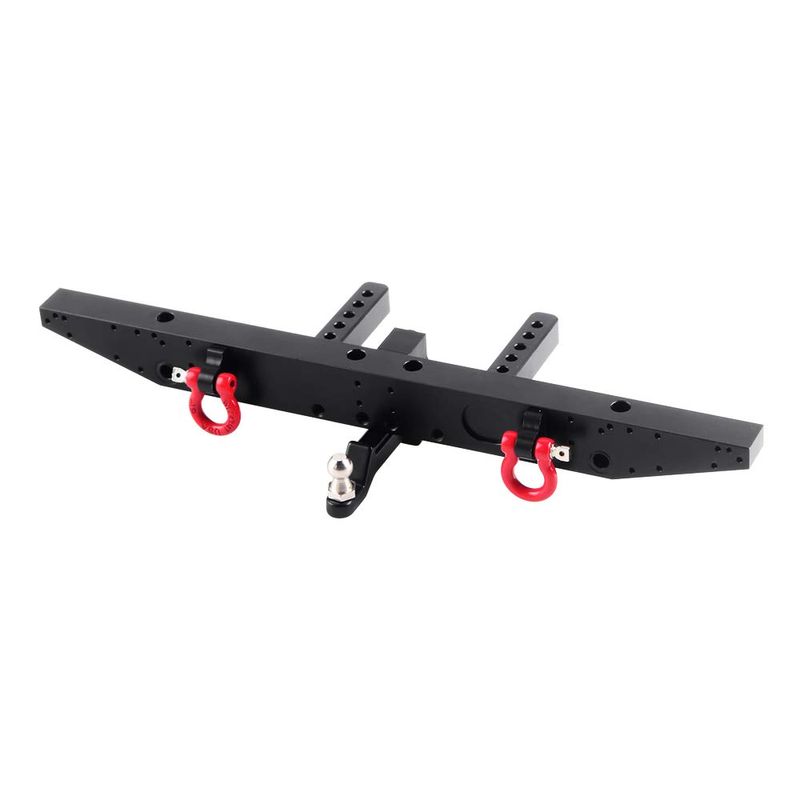 INJORA RC Rear Bumper with RC Metal Trailer Hitch for 1/10 TRX-4 TRX4 ...