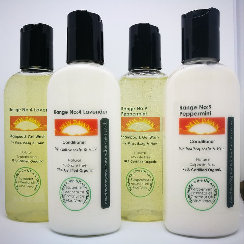 New Dawn Natural & Organic Alopecia / Hair Loss - Shampoo / Conditioner ...