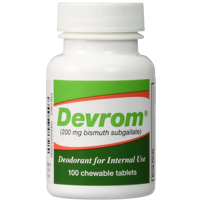 Devrom Tablets Bottle of 100 Tablets,new and old package alternate ...