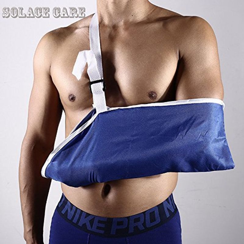 Solace Care High Performance Forearm Fracture Arm Sling - Adjustable Support Brace Protection ...