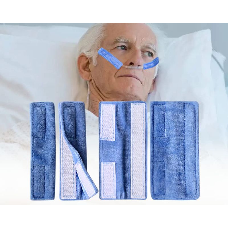 4 Pack Wuronsa Nasal Cannula Cushions, Soft Nasal Oxygen Covers, Soft ...