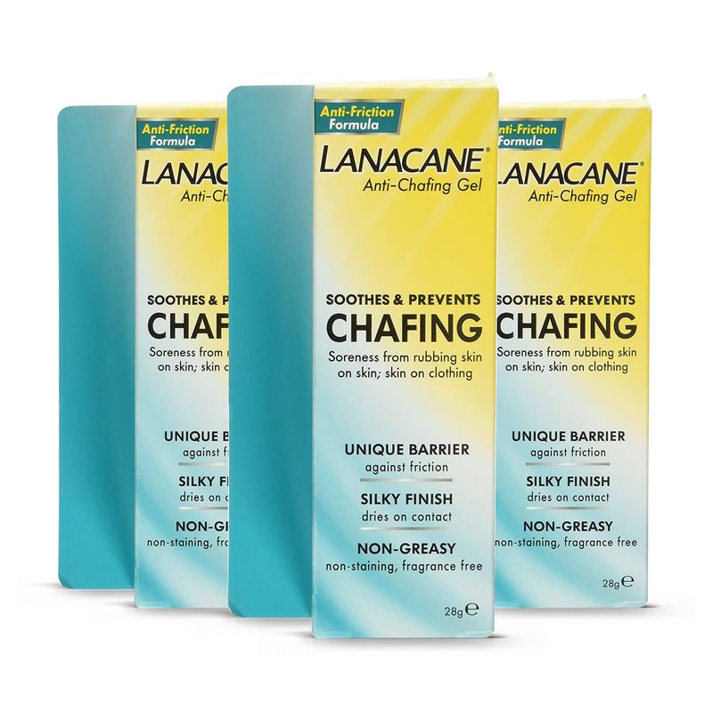 Lanacane Non-staining Anti-chafing & Anti-friction Gel, Prevent Thigh ...