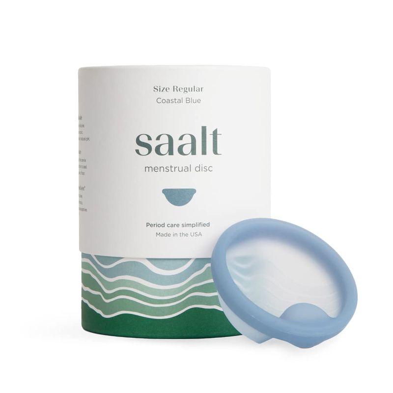 Saalt Menstrual Disc - Soft, Flexible, Reusable Medical-Grade Silicone ...