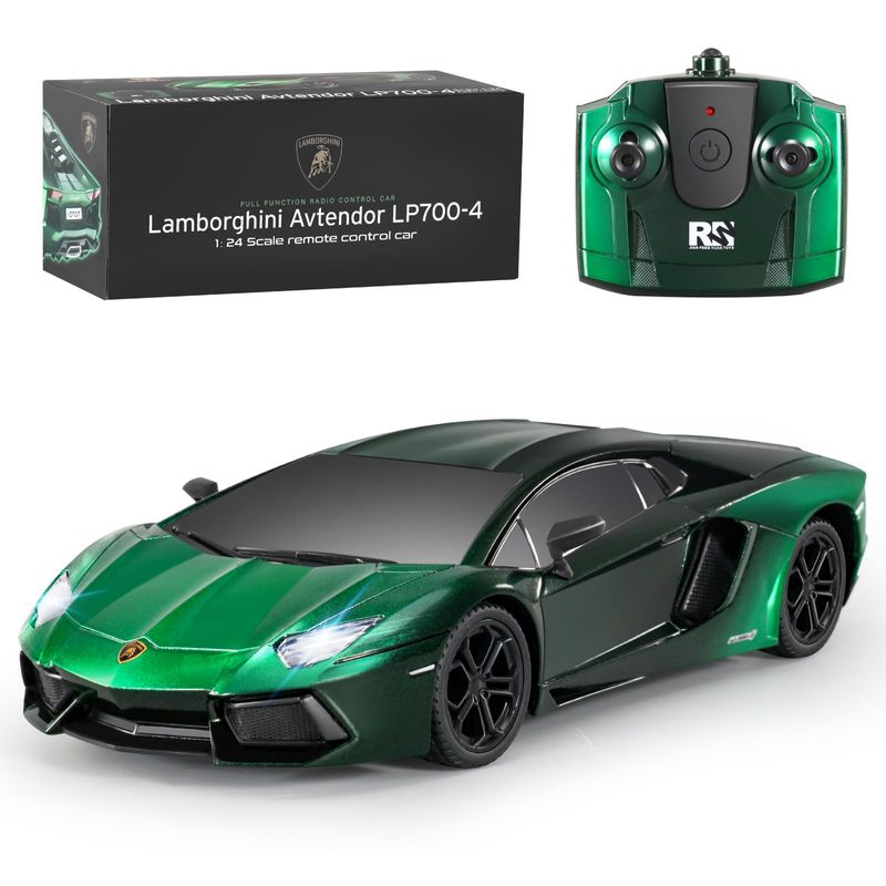 MIEBELY Lamboghini RC Car - 1:24 Scale Lambo Toy Car 3.7V 500mAh, LP700 ...