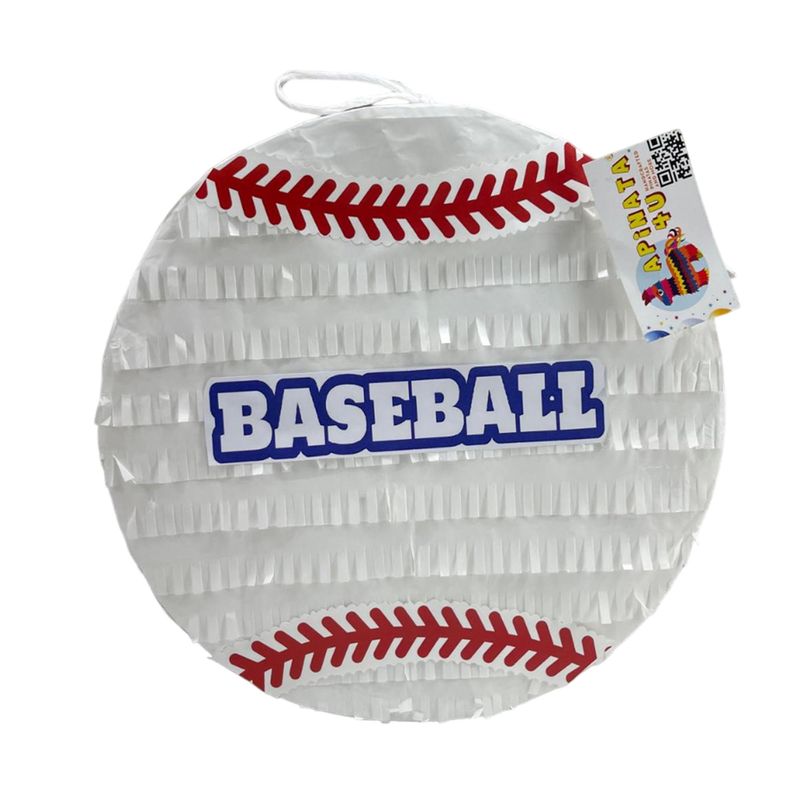 APINATA4U Baseball Pinata, Sports Themed Party Supplies for Kids ...