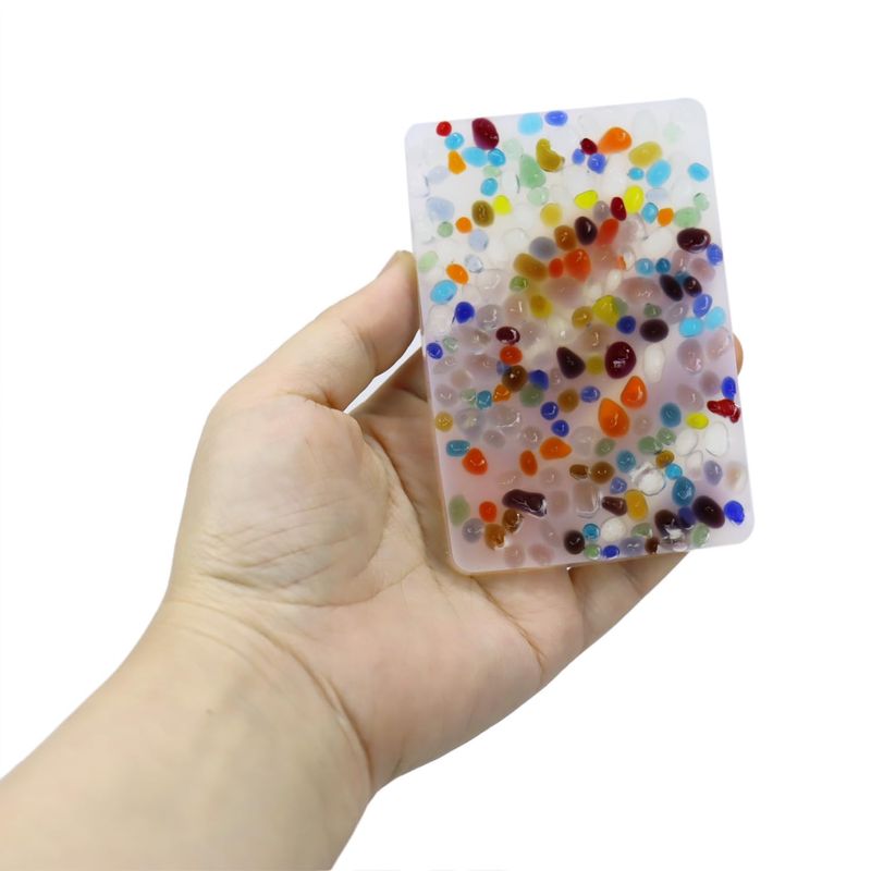 2 Pack Non-Sticky Fidget Toys - Silicone Picky Party Pad Stone Picking ...