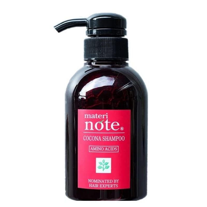 materi note Coconut Shampoo, 10.1 fl oz (300 ml), Amino Acid Shampoo, Non-Silicone, Prevention ...