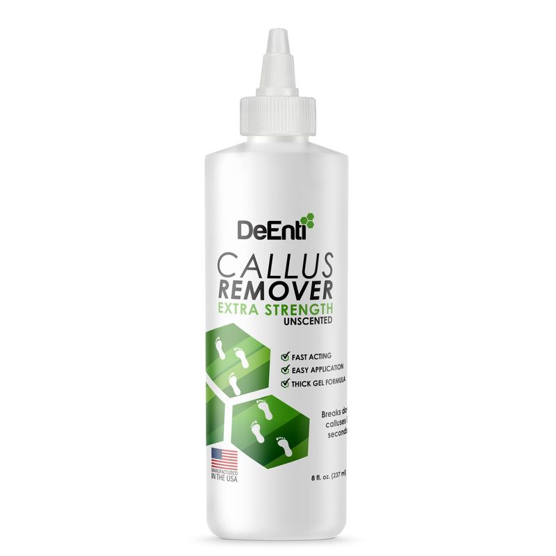 DeEnti Callus Remover Gel, Extra Strength Foot Callus Remover, 8oz ...