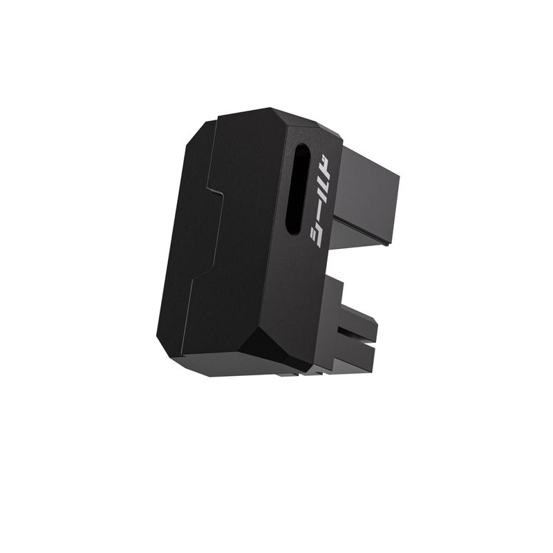 EZDIY-FAB Shield Series 8-Pin PCIe GPU Power Adapter,180-Degree U-Turn ...