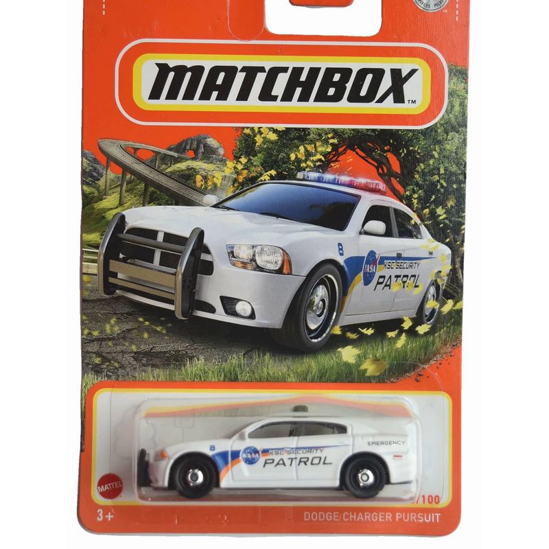 Matchbox Dodge Charger Pursuit, white [KSC Security Patrol] 86/100 ...