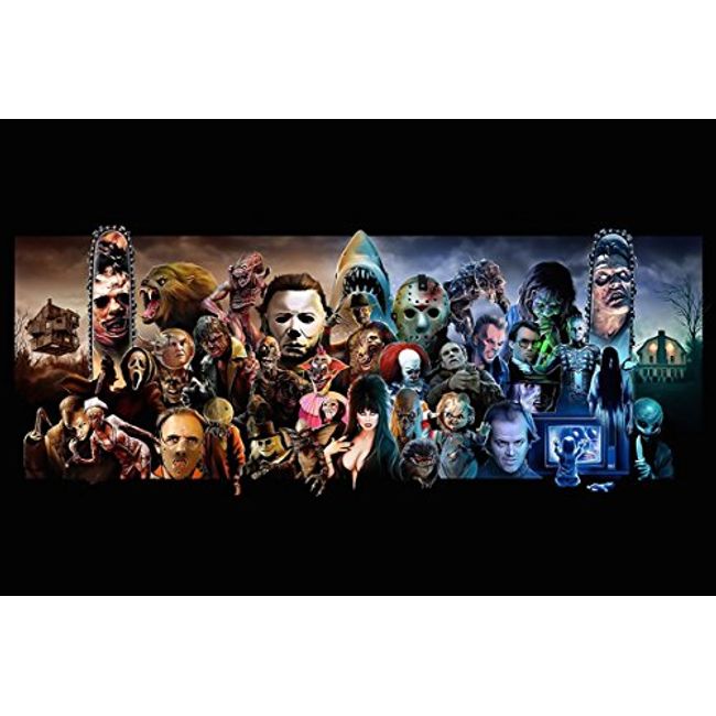 Classic Horror Collage