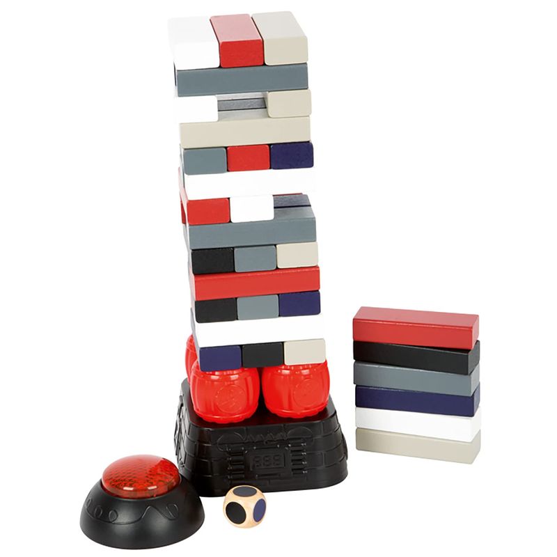 Wooden Dynamite Wobbling Tower by Small Foot – Fun Game with Wood ...