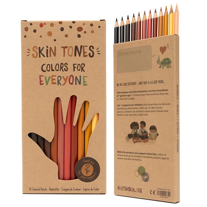 Hautfarben Skin Tone Pencils for Children, Sustainability Award 2025 ...