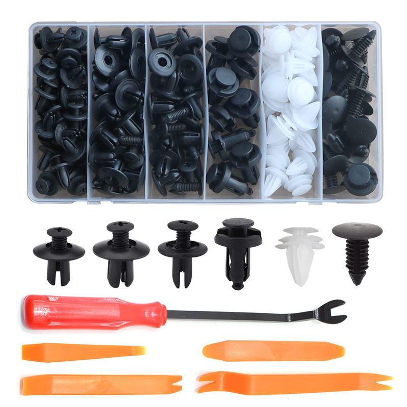 Car Body Trim Clips Set 120 Pcs,Car Interior Retainer Clips,Plastic ...