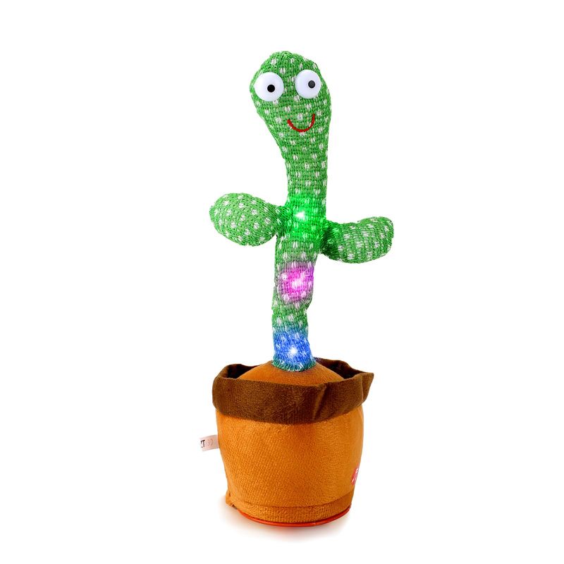 Oeofuzep USB Charging Singing Talking Cactus Baby Toy with 120 English ...