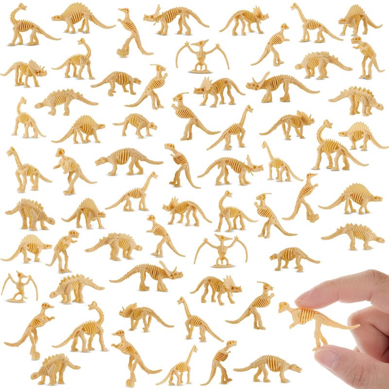 240 Pieces Dinosaur Skeletons,plastic Figures Dino Bones,dinosaur ...