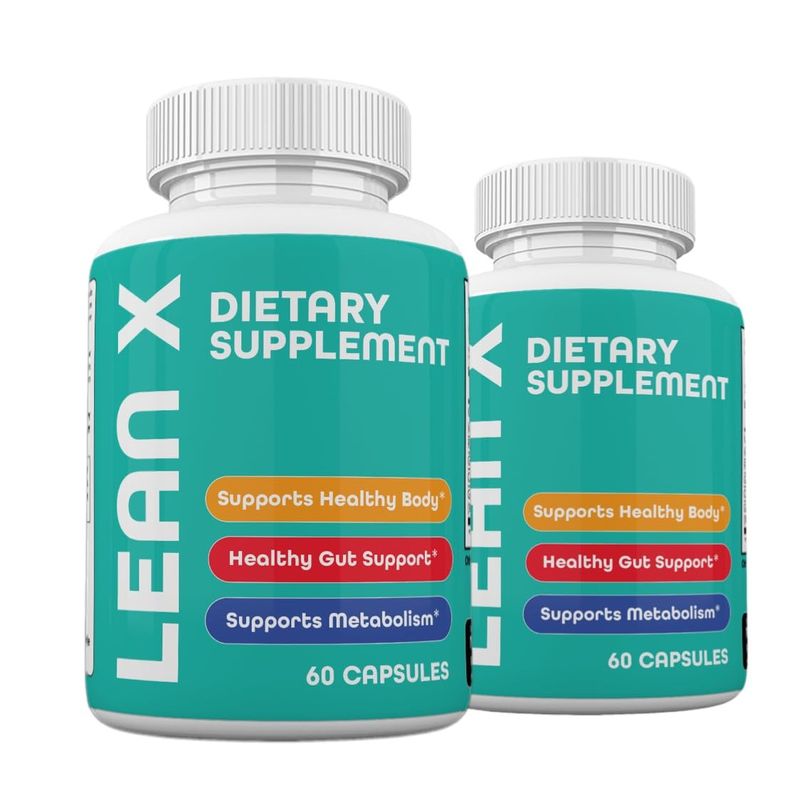 (2 Pack) LeanX Pills Advanced Formula - LeanX Capsules Supplements (120 ...