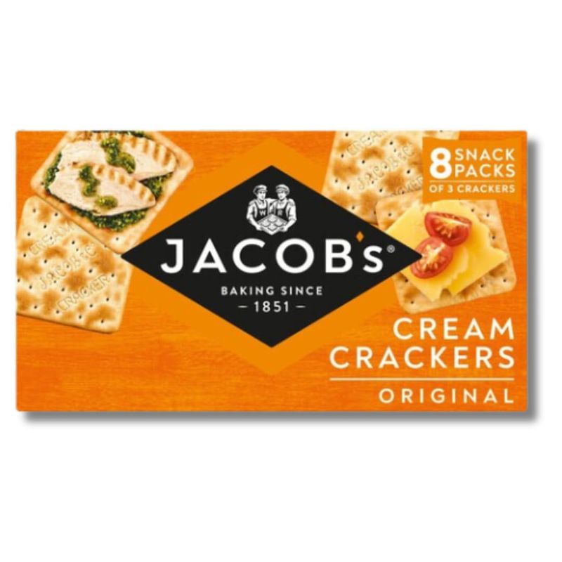 Jacobs Crackers for Cheese Biscuits Multipack - Jacobs Original Cream ...