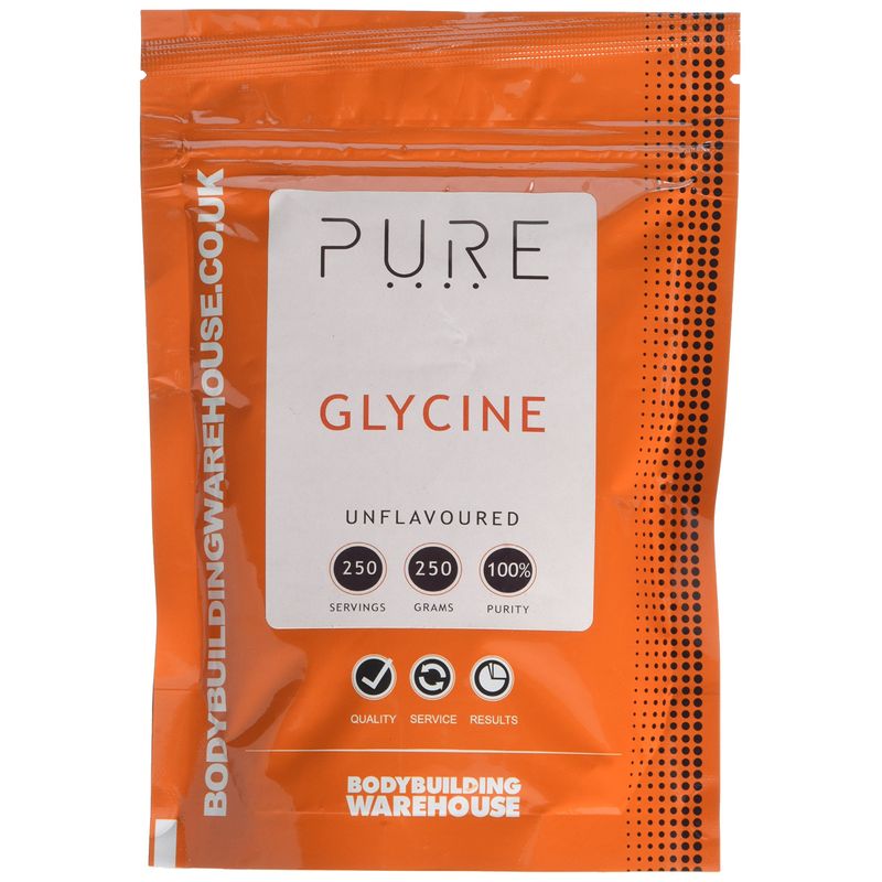 Bodybuilding Warehouse, Pure Glycine Powder Supplement; Boosts Protein ...