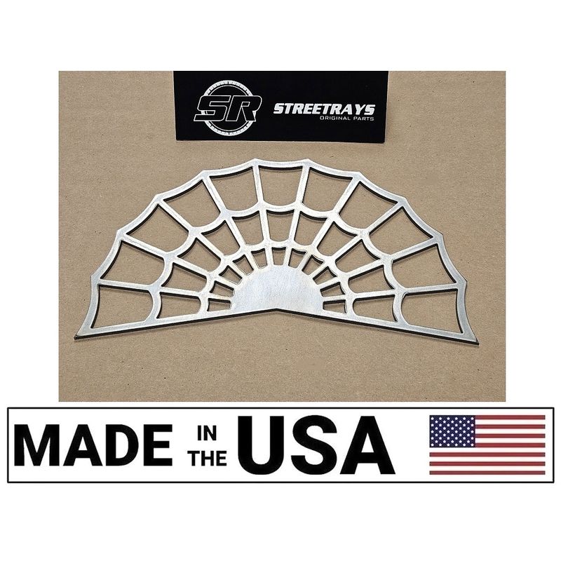 [SR] Spider Web Gusset Weld-on 1/8" Steel Motorcycle Frame Gusset ...