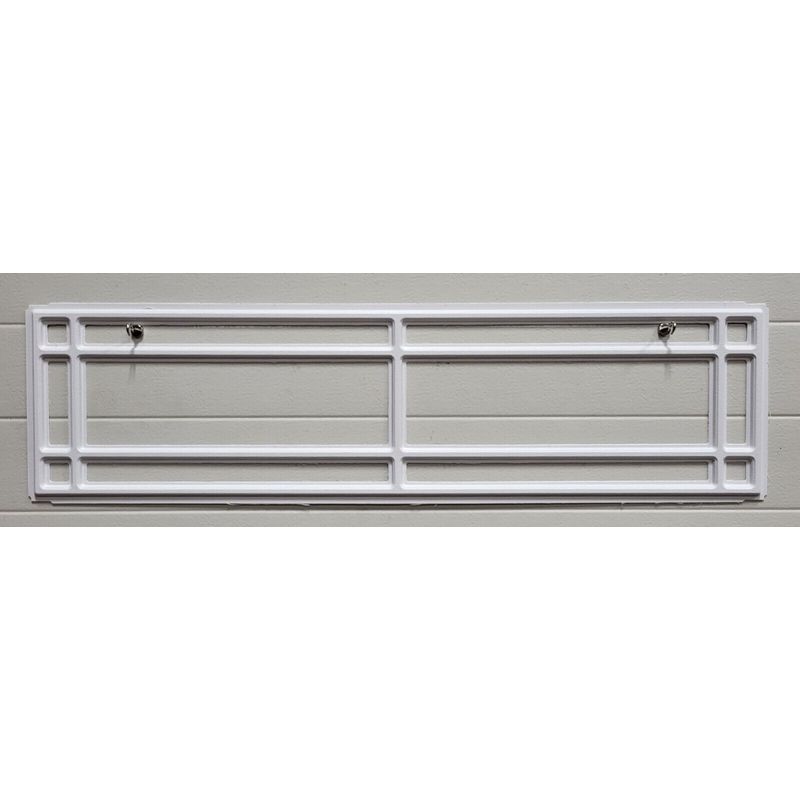 PRAIRIE 610 WHITE Replacement Window Inserts/LONG Panel CLOPAY Garage ...