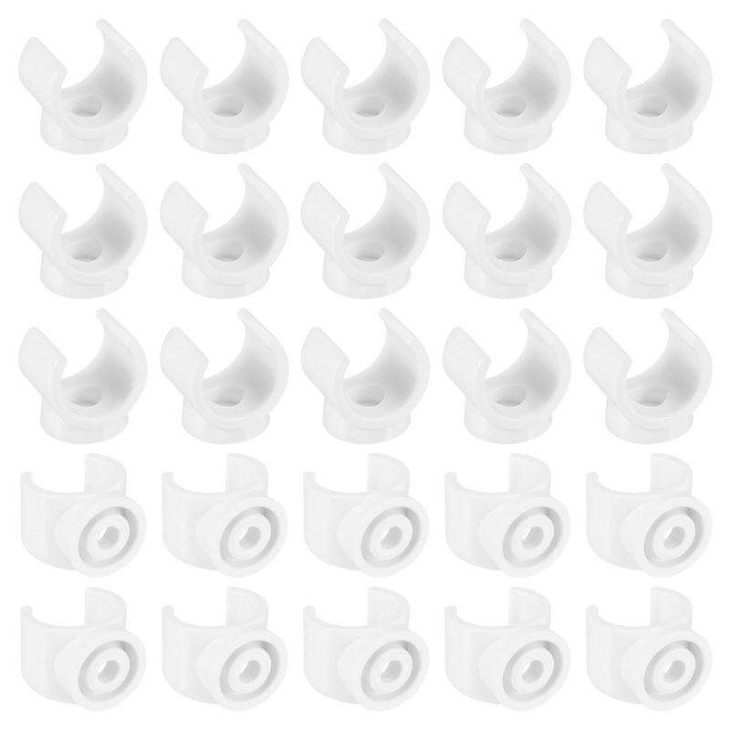 sourcing map 25 Pcs PEX Clips Pipe, 3/4 Inch PVC U Hook Pipe Hangers ...
