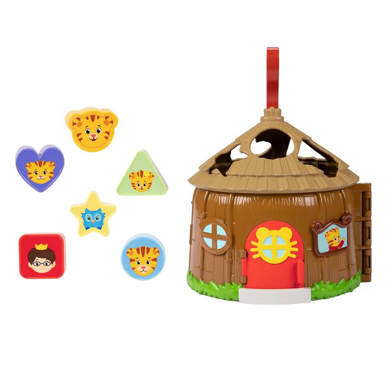 Daniel Tiger's Neighborhood Baby Shape Sorter Toy Bungalow Sorter Play ...