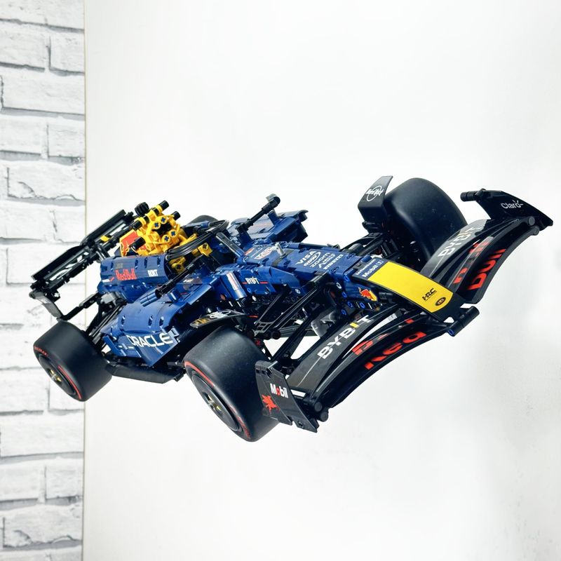 Brick Nest Wall mount Compatible with Lego Red Bull RB20 F1 Car 42206 ...