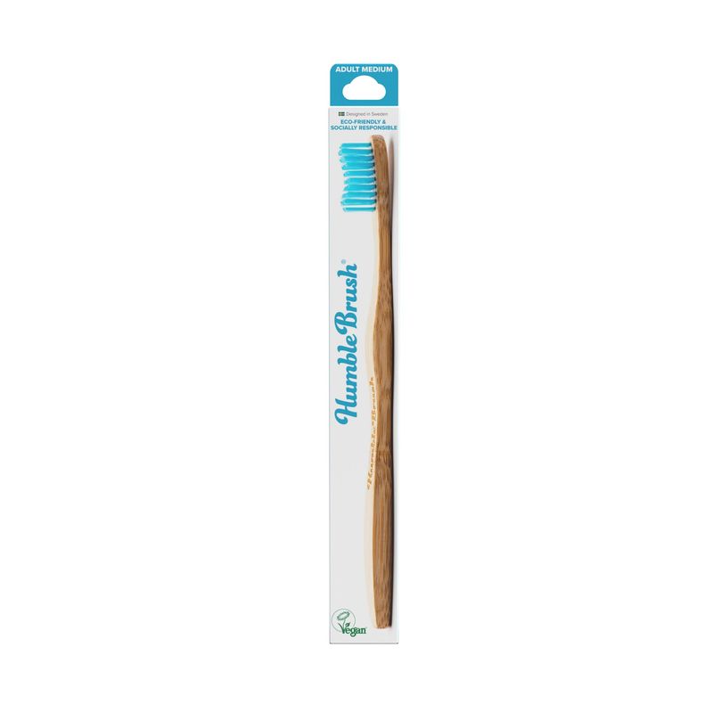 The Humble CO. - Adult Soft Toothbrush (1 Brush, Comes in Mixed Colours ...