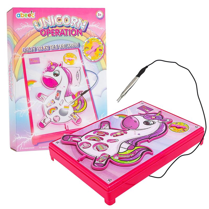 abeec Unicorn Operation - Kids Board Games - Unicorn Toy For Girls ...