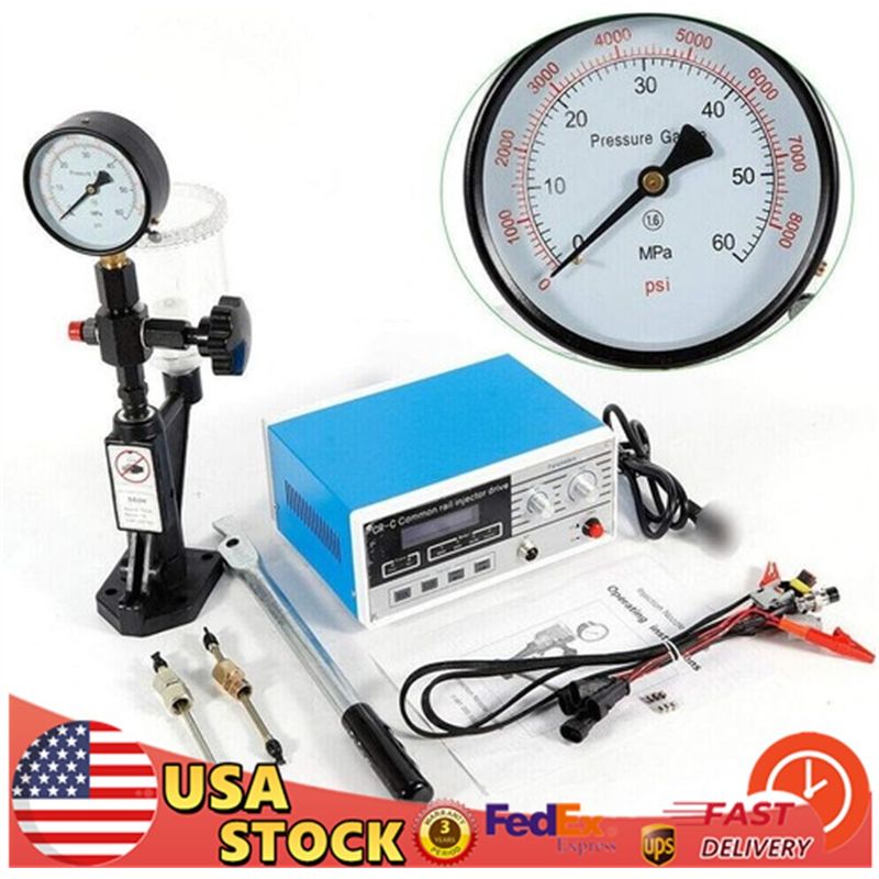 Common Rail Injector Tester Kit, 600 Bar 8000PSI - Online Marketplace ...