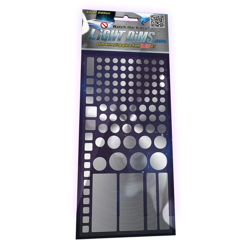 LightDims Silver Edition - Light Dimming LED Covers/Light Dimming ...