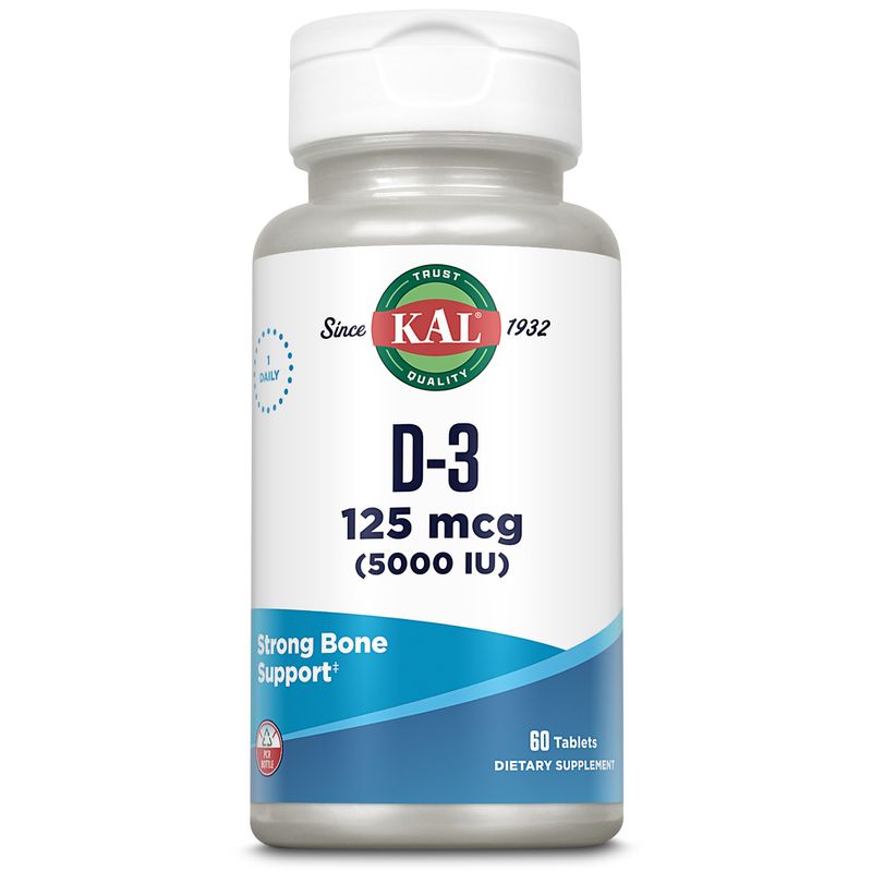 KAL Ultra D3, Tablet (Btl-Plastic) 5000IU 60ct - Online Marketplace ...