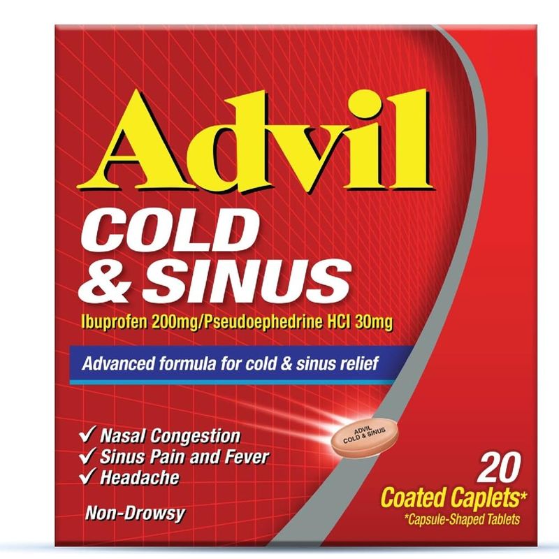 ADVIL COLD SINUS 20CAPS - Online Marketplace - EveryMarket