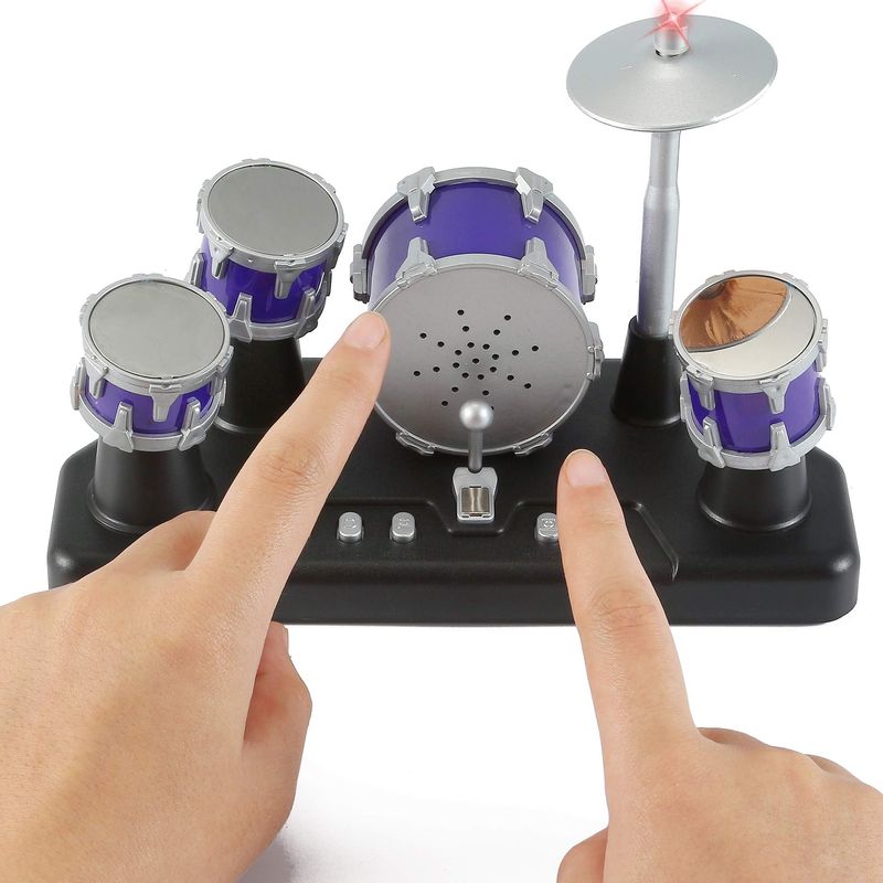 Finger Drum Set Electronic Mini Desktop Small Novelty Toy Desk ...