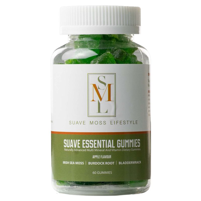 Suave Moss Lifestyle | Sea Moss Gummies with Bladderwrack and Burdock ...