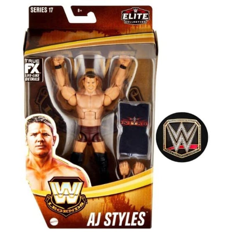 WWE Elite Legends Collection 6-inch Articulated Action Figure Series ...