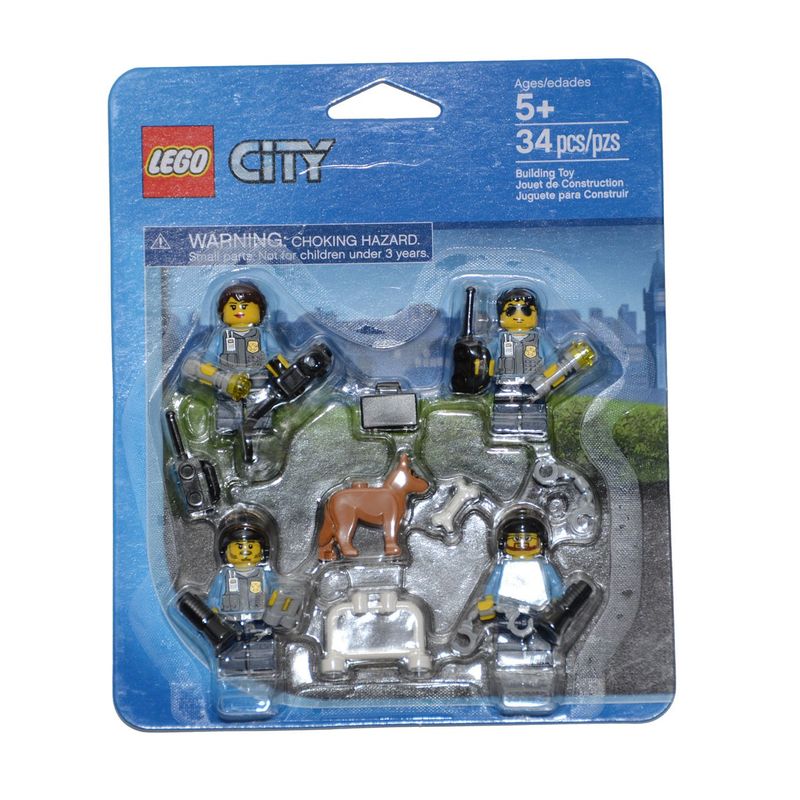 LEGO City Police Officers & Dog Minifigure Accessory by LEGO - Online ...