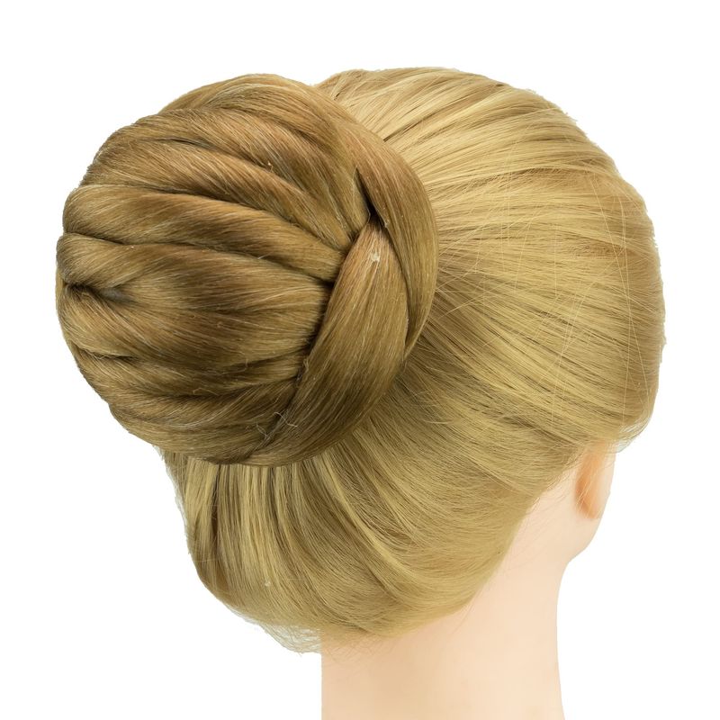 IMISSU Dancer Braided Chignon Hair Cover Donut Hairpieces Scrunchie ...