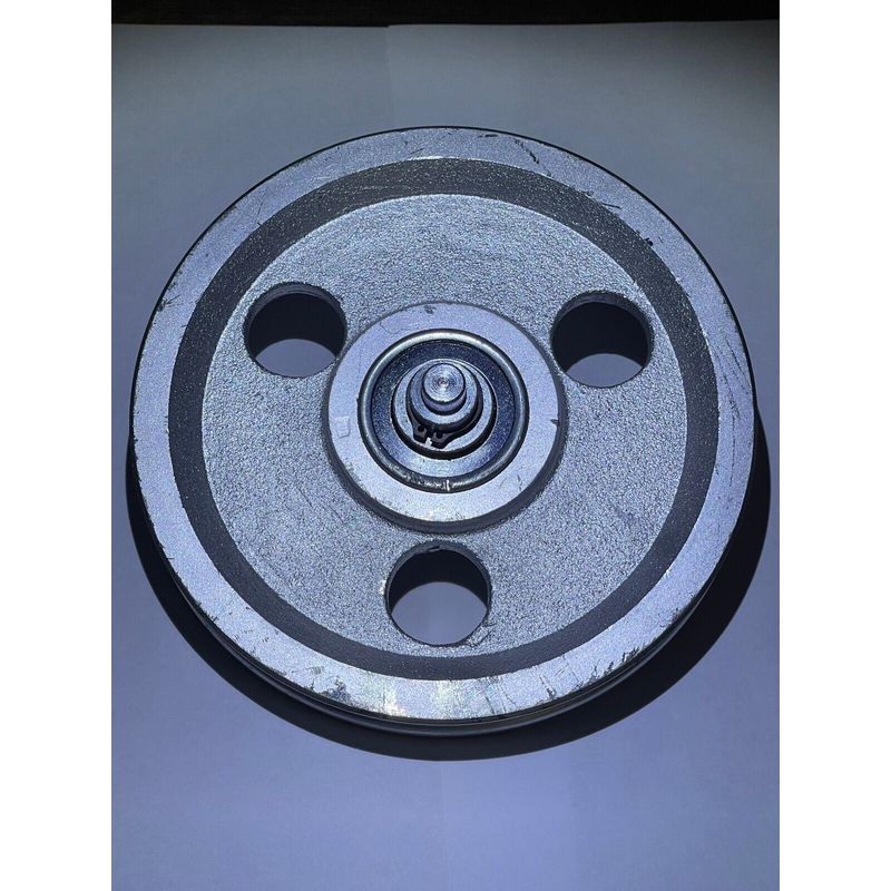 Garage Door 5 1/2″ Sheave Pulley with Shaft 400LBS Load Stamped Steel ...
