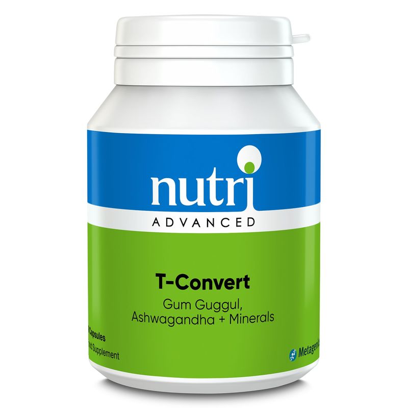 Nutri Advanced - T-Convert - Gum Guggul with Ashwagandha, Selenium and ...