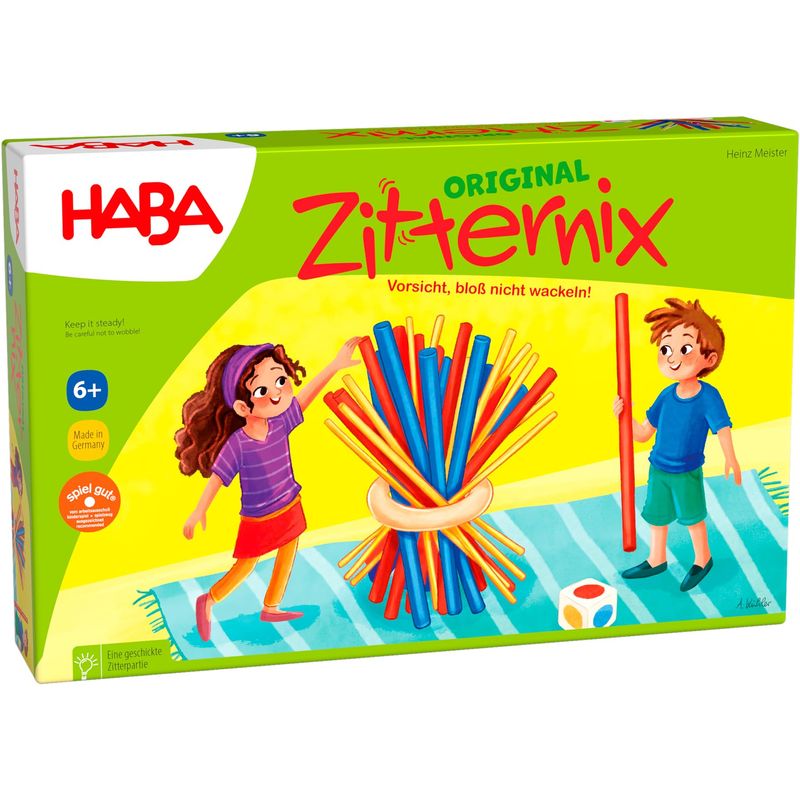 HABA Keep it steady. A Family Game of Skill and Dexterity for Ages 6 ...