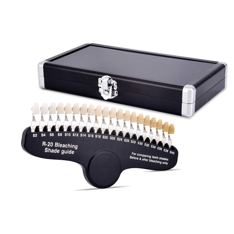 Dental Teeth Shade Guide Professional Porcelain 3D R-20 Tooth Whitening ...