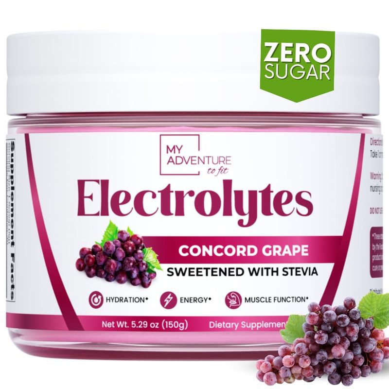 Zero Sugar - Concord Grape Electrolytes Powder - Very Refreshing ...