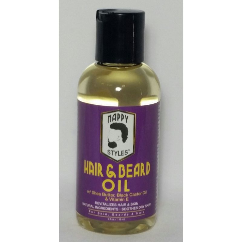 Nappy Styles Hair & Beard Oil 4oz - Online Marketplace - EveryMarket