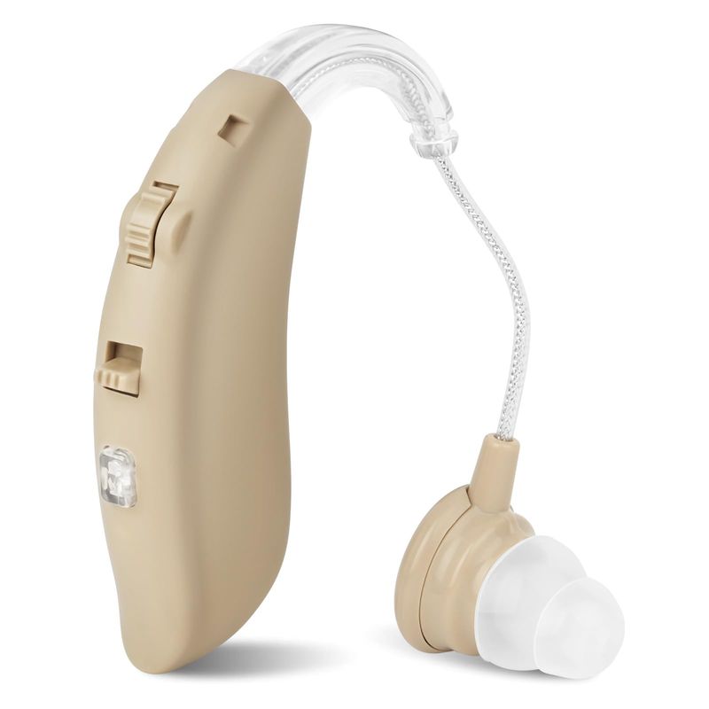 Aolso Rechargeable Digital Sound Amplifiers for Seniors, Behind The Ear ...