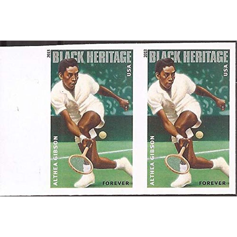 Althea Gibson Black Heritage Series Sheet of 20 Forever Postage Stamps ...