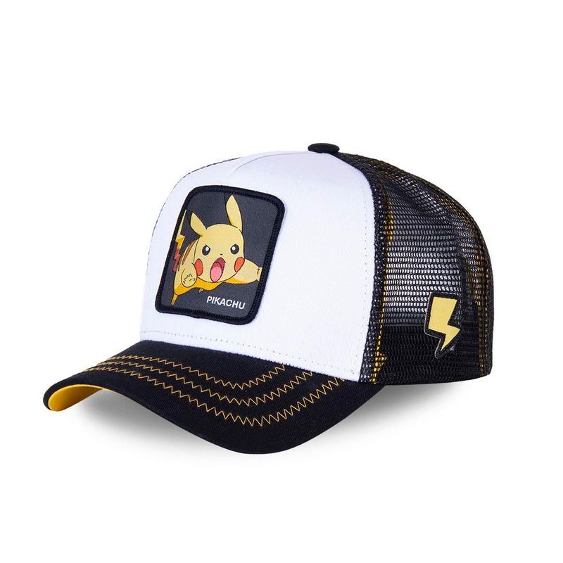 Capslab Pikachu Trucker Cap Pokemon, white / black - Online Marketplace ...