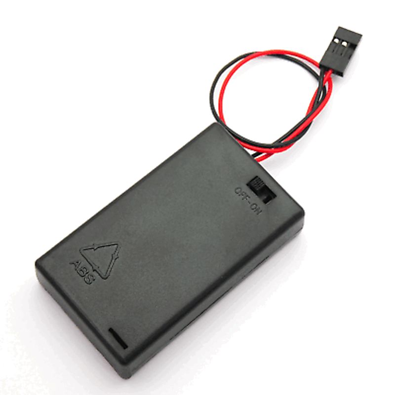 3xAAA Battery Holder Box with Power Switch (Servo Plug) - Online ...