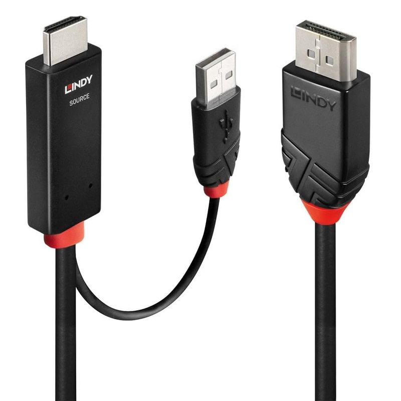 LINDY 3m HDMI to DisplayPort adapter cable - Online Marketplace ...